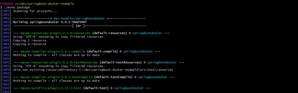 Cómo crear un microservicio Spring Boot en Docker - Home Cómo crear un microservicio Spring Boot en Docker - Home
